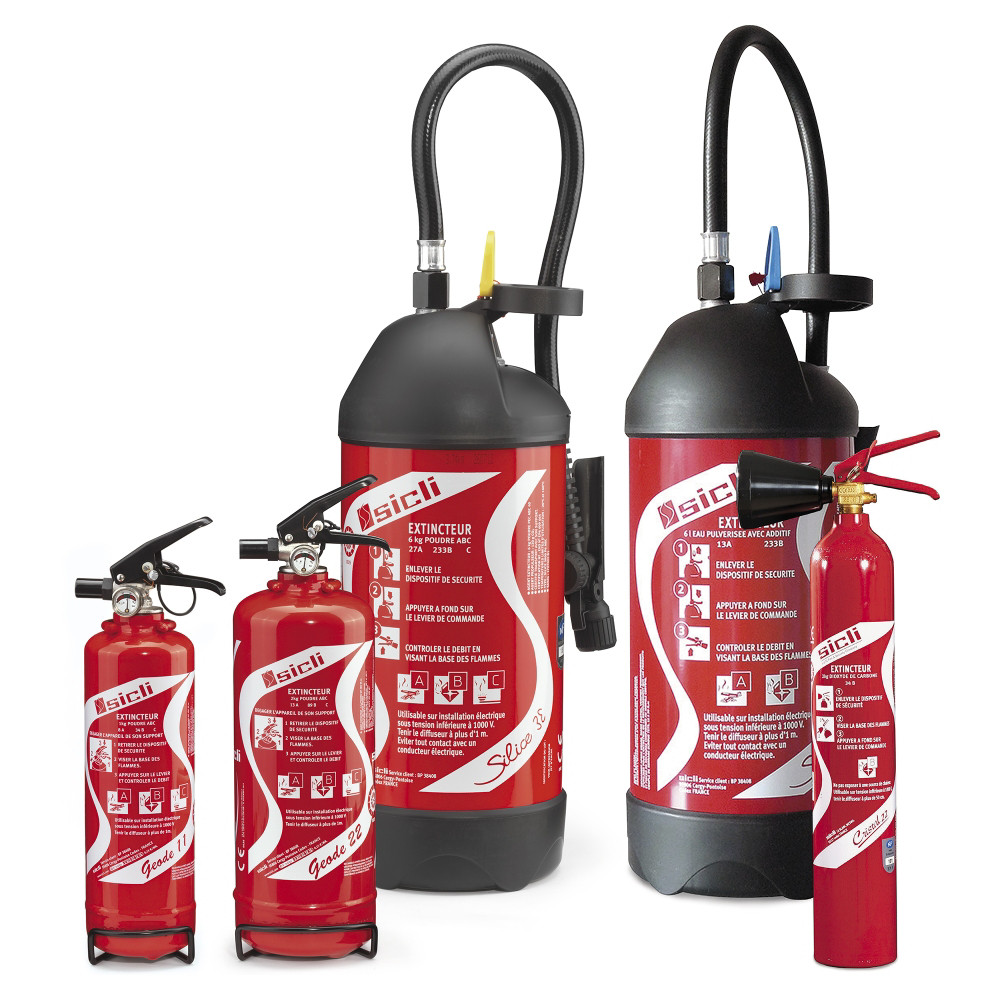 Extincteur - Stockage et manutention - Raja