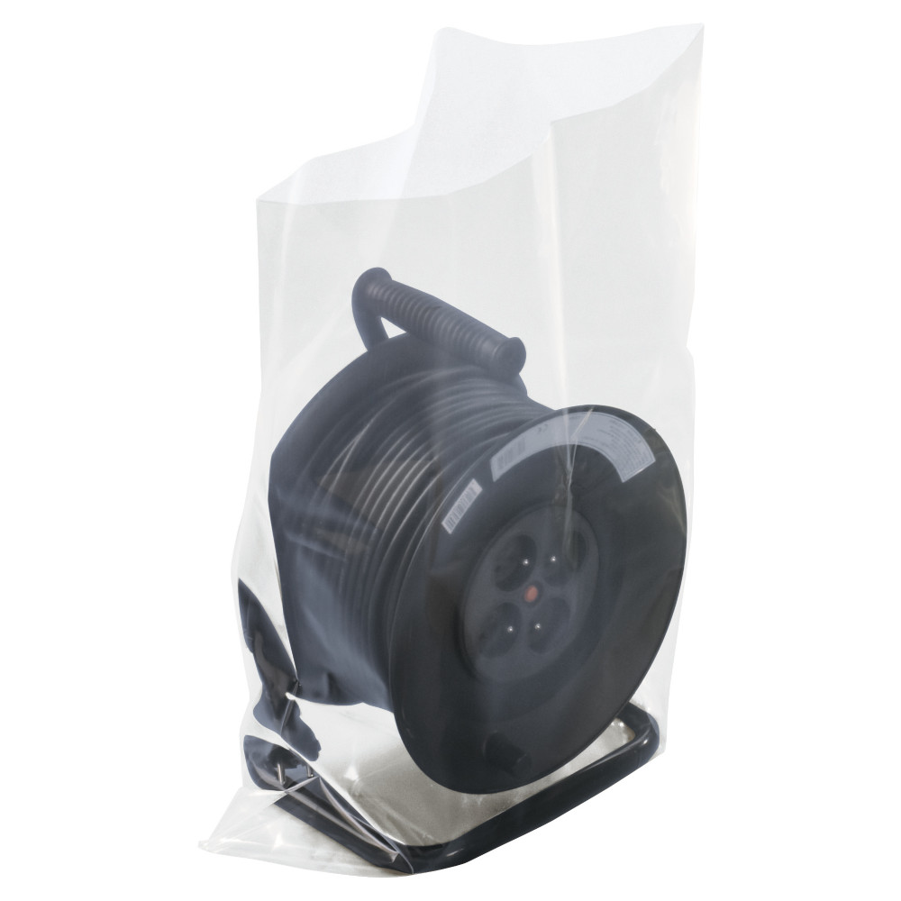 100 Micron Polythene Bags, 250x300mm, Pack Of 250 | Kwire