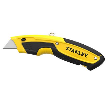 STANLEY Cutter a lama retrattile Premium, Giallo/Nero - Taglierine e ... STANLEY Cutter a lama retrattile Premium, Giallo/Nero - Taglierine e ...